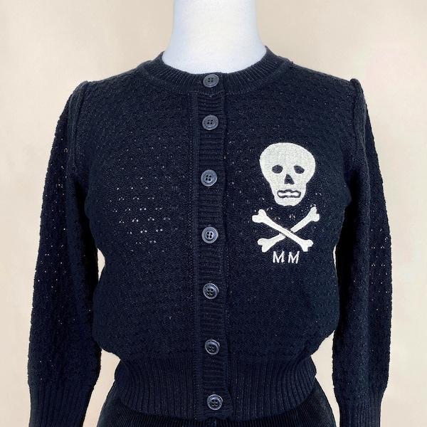 Skull Cardigan Women - Etsy