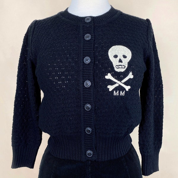 Skeleton Knit Sweater - Etsy