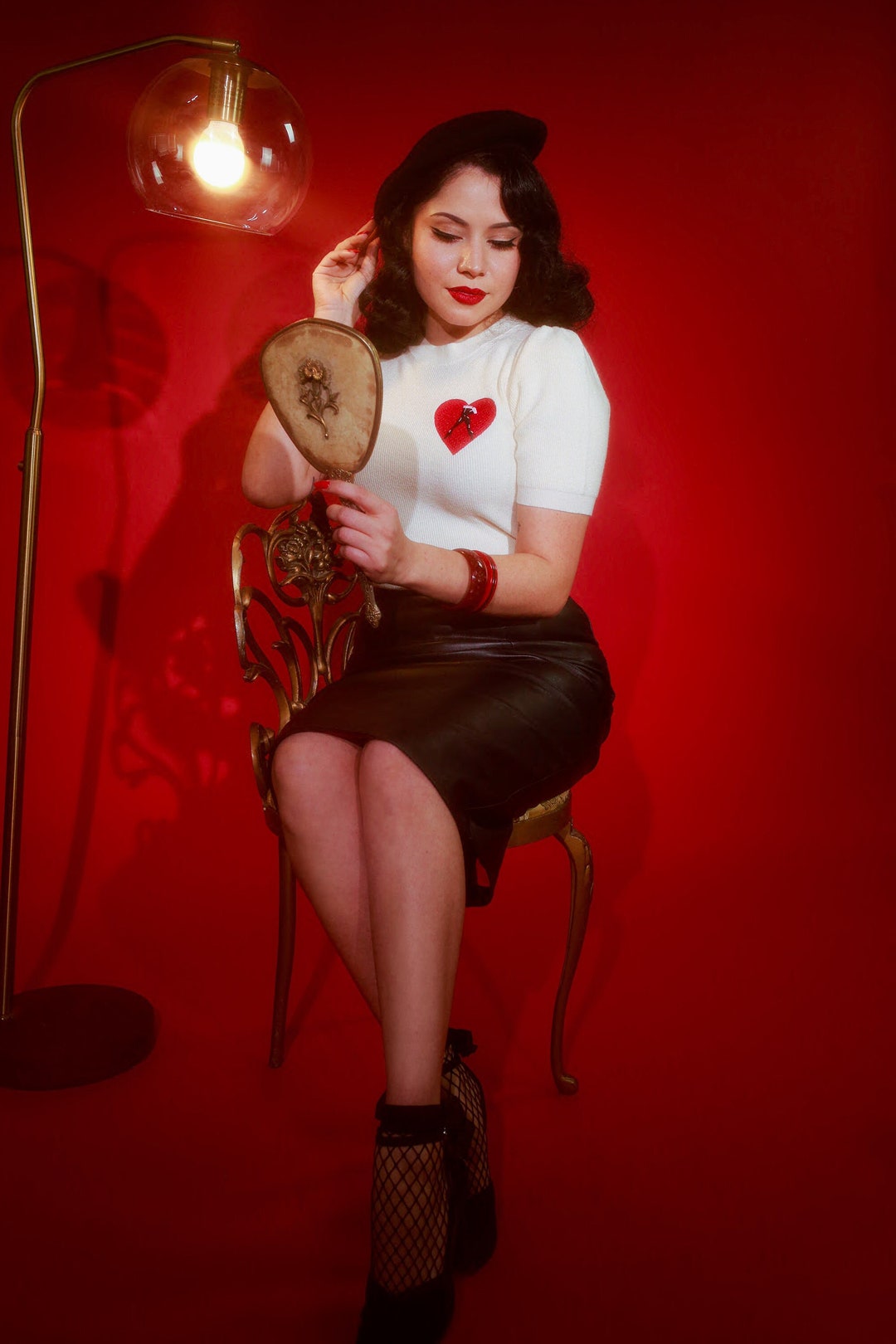 Step Into Love Short Sleeve Sweater Size S,M,L in Ivory / Vintage ...