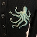 The Waltz of the Octopus Cropped Cardigan in Black Size S,M,L, XL, 2X ...