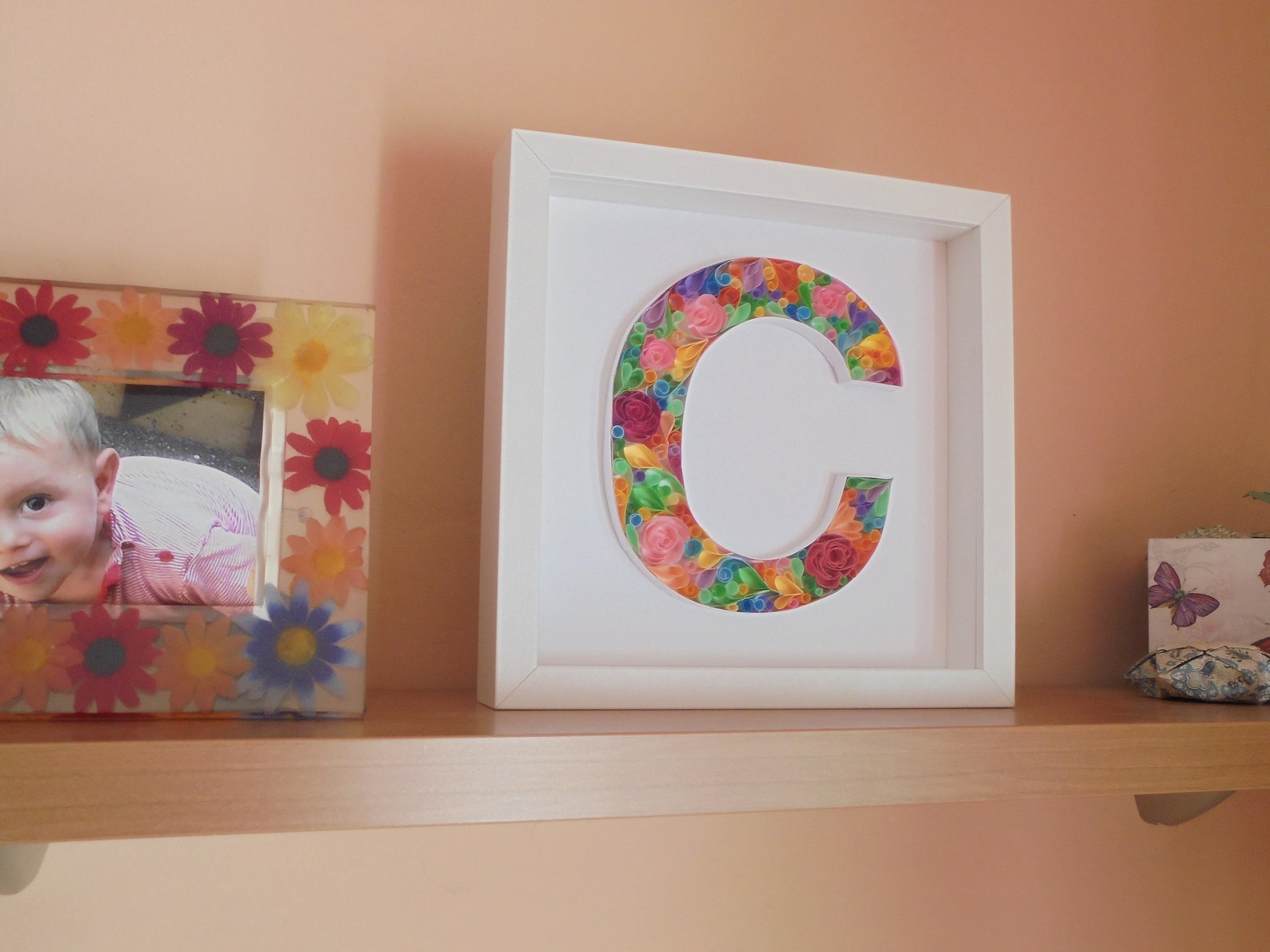 Handmade Personalised Paper Quilling Name, Gift, Custom Names, Paper ...