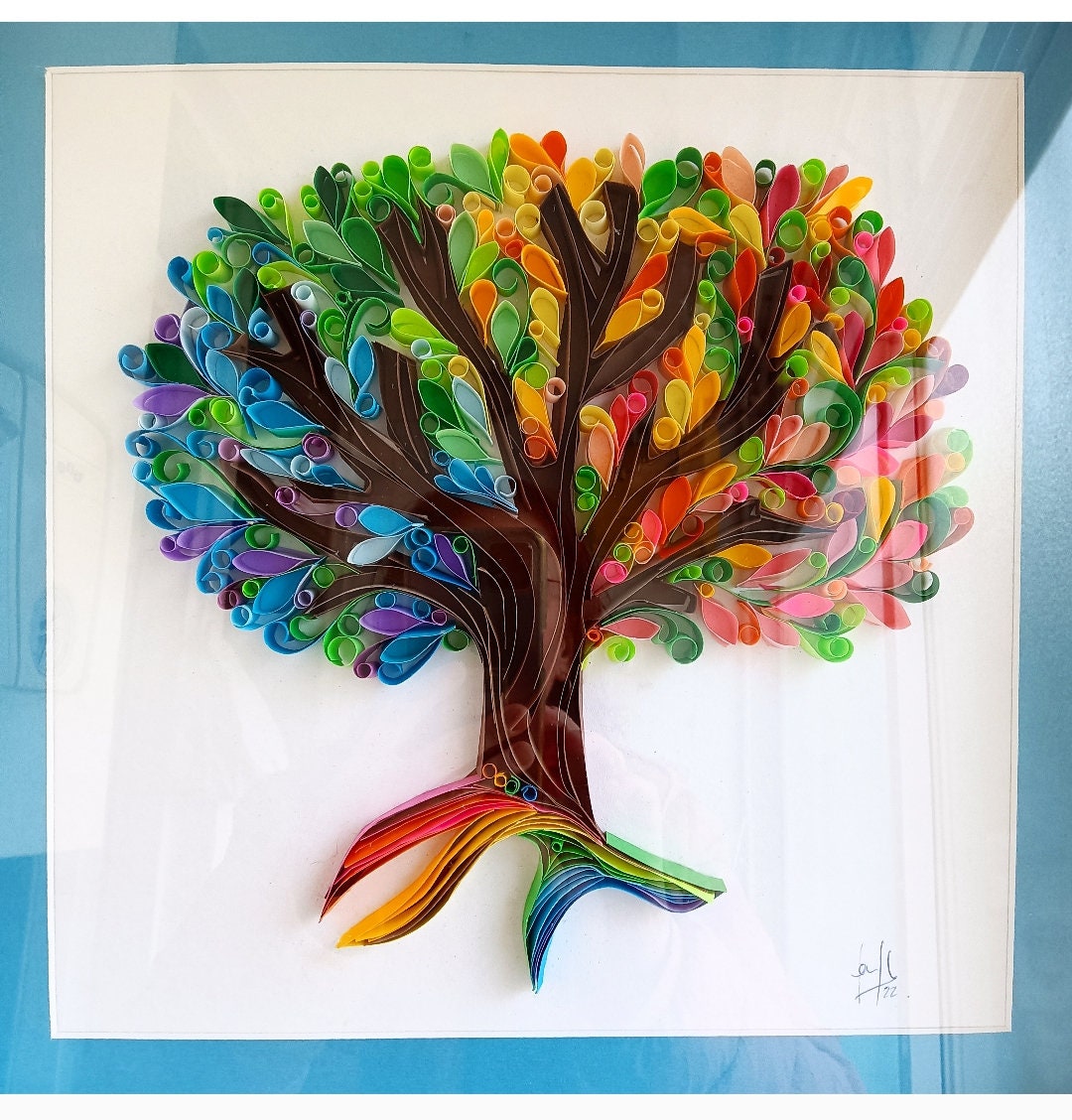Quilling Paper Tree of Joytreeoflife Gift Wedding Tree - Etsy