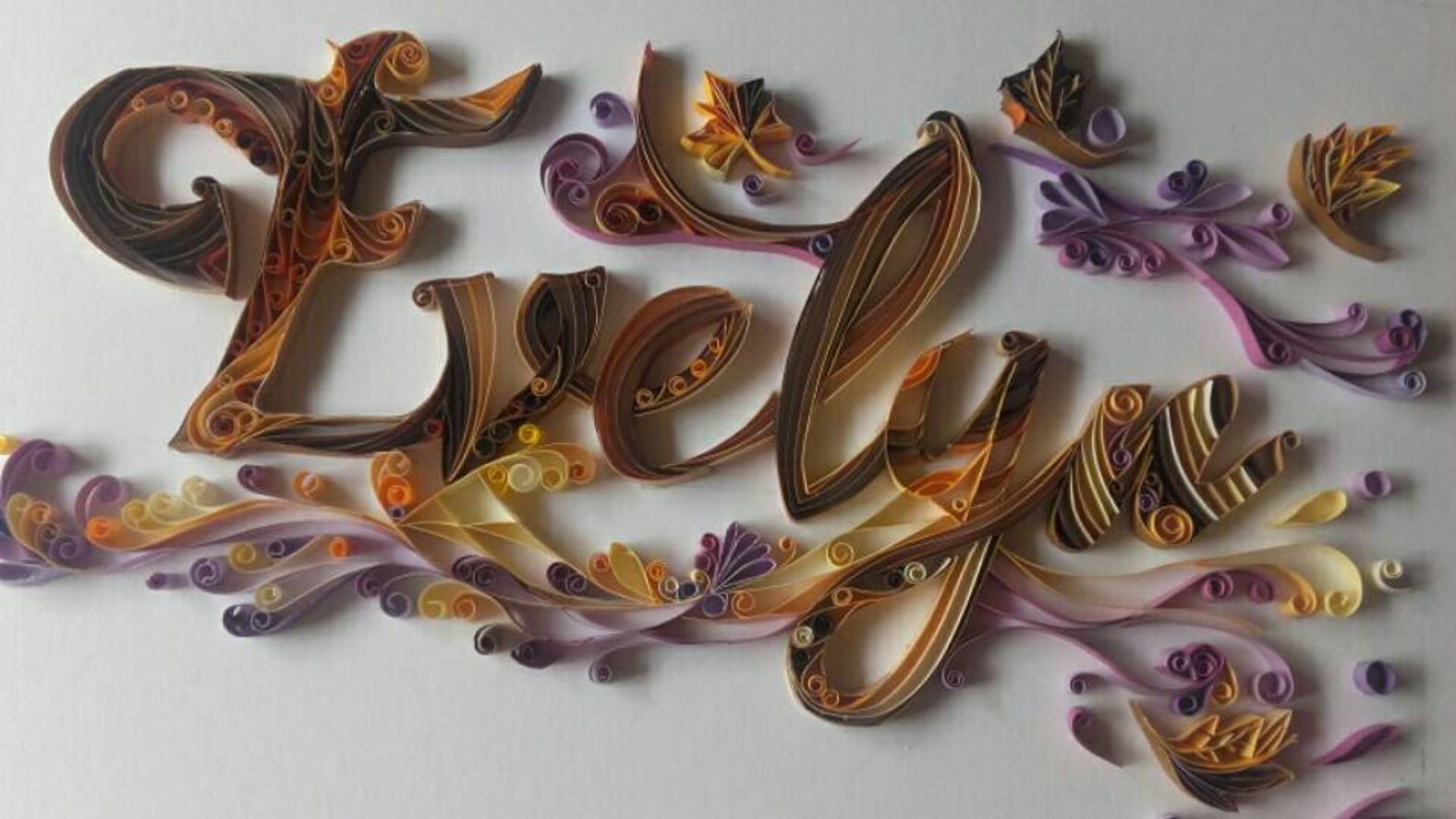 Custom Name Art Personalized Name Wall Art Handmade - Etsy