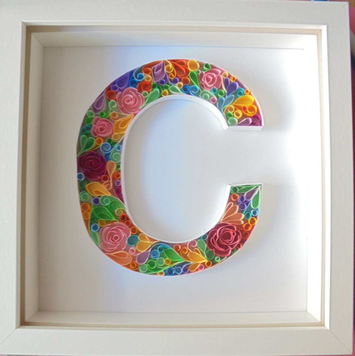 Handmade Personalised Paper Quilling Name, Gift, Custom Names, Paper ...