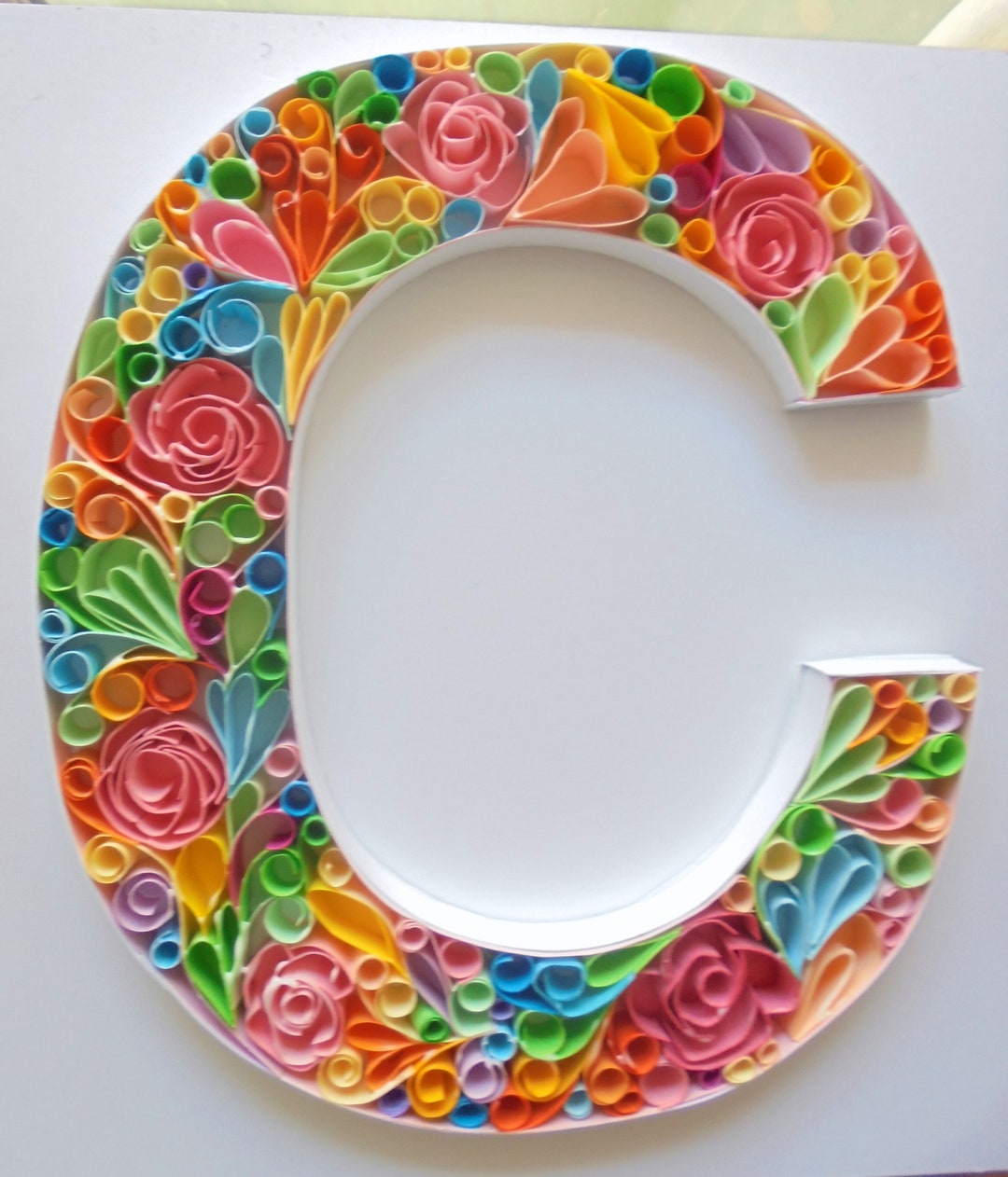 Handmade Personalised Paper Quilling Name, Gift, Custom Names, Paper ...