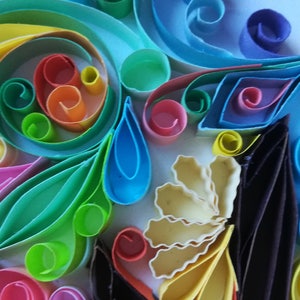 Quilling Paper Tree of Joy,treeoflife Gift, Wedding Tree, Personalised ...