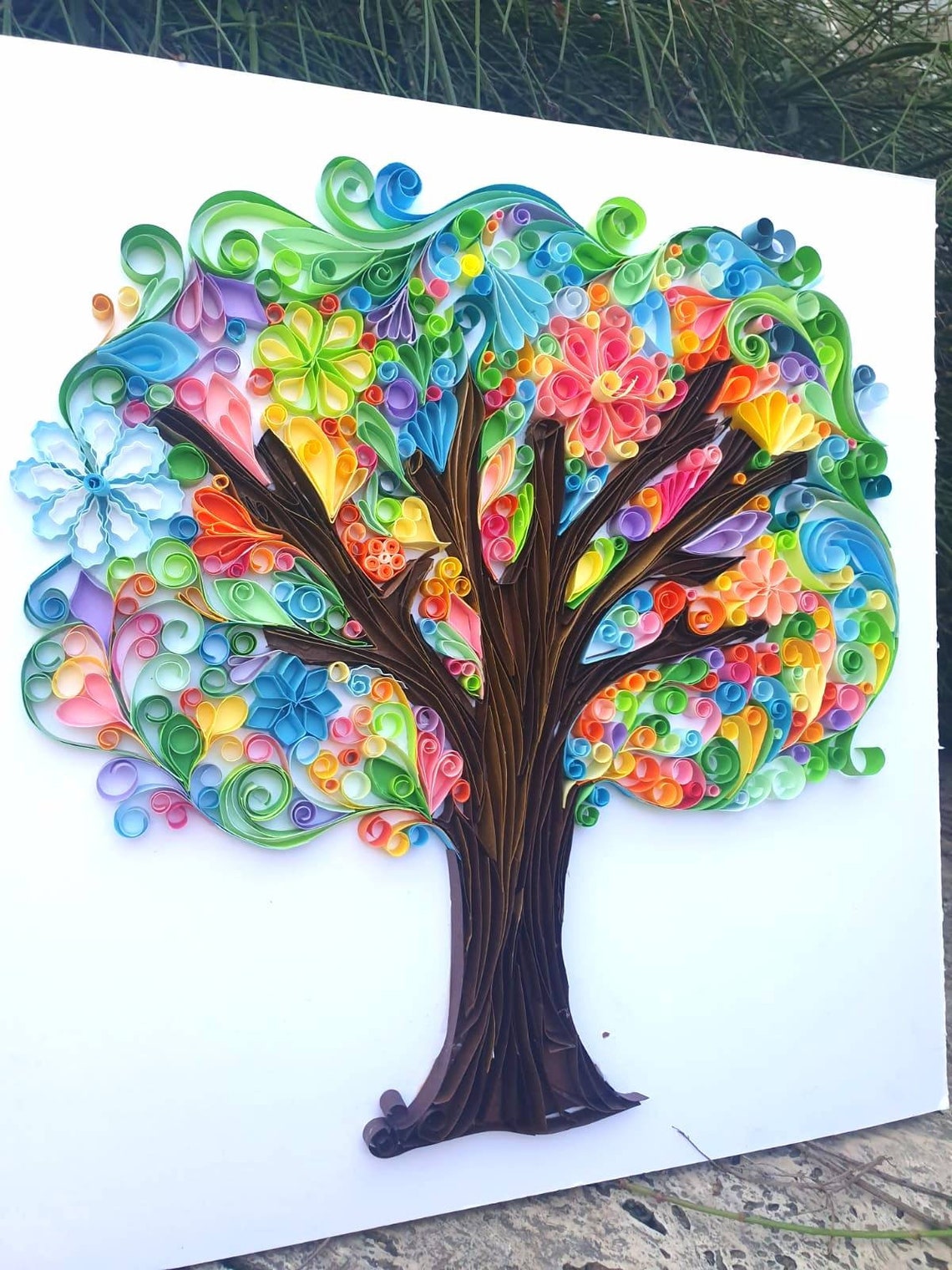 Quilling Paper Tree of Joytreeoflife Gift Wedding Tree - Etsy