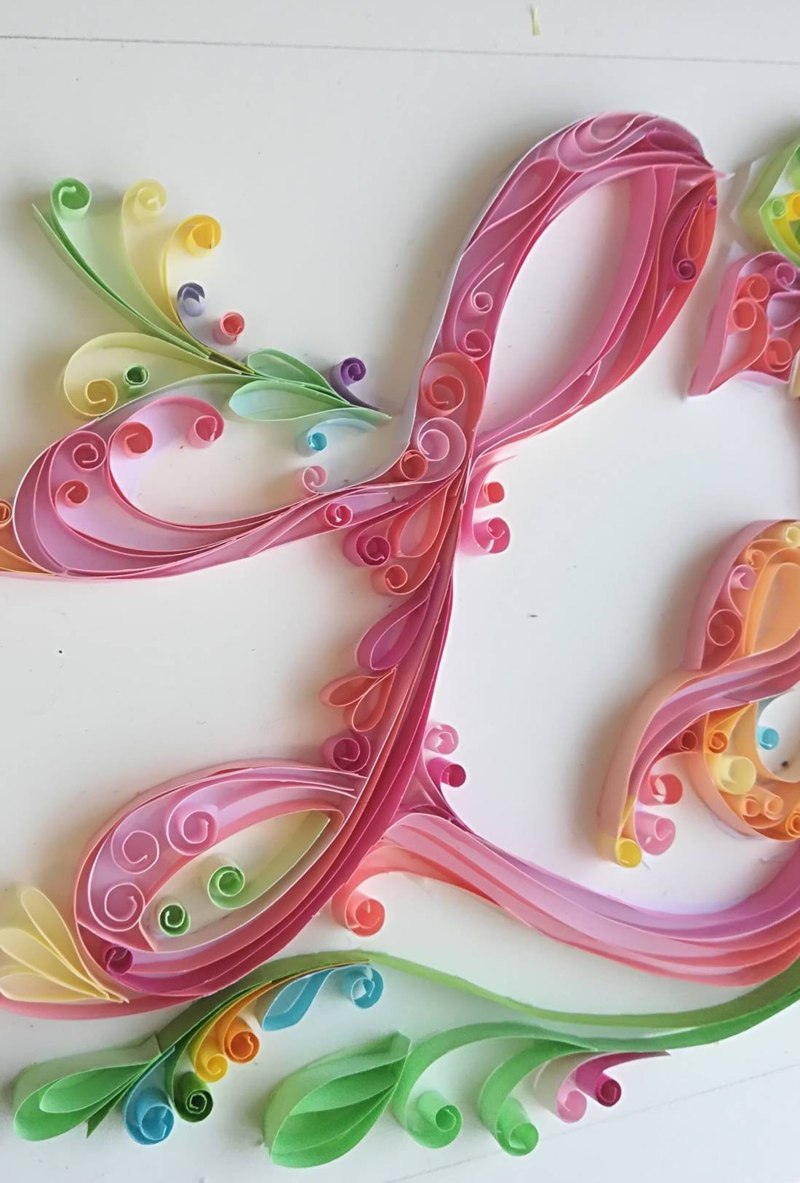 Handmade Personalised Paper Quilling Name Gift Custom Names - Etsy