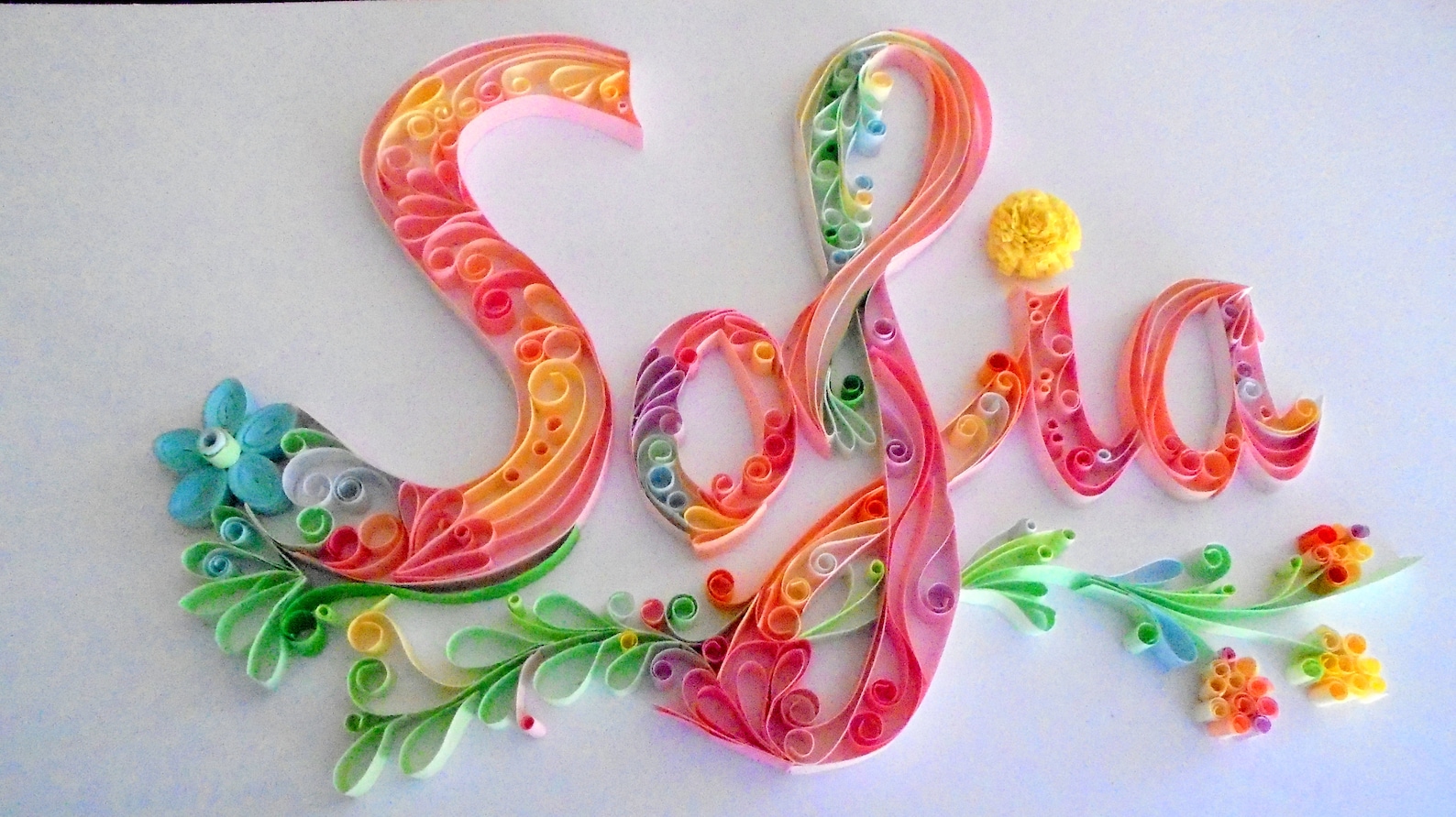 Custom Name Art, Personalized Name, Wall Art, Nursery Name Sign ...