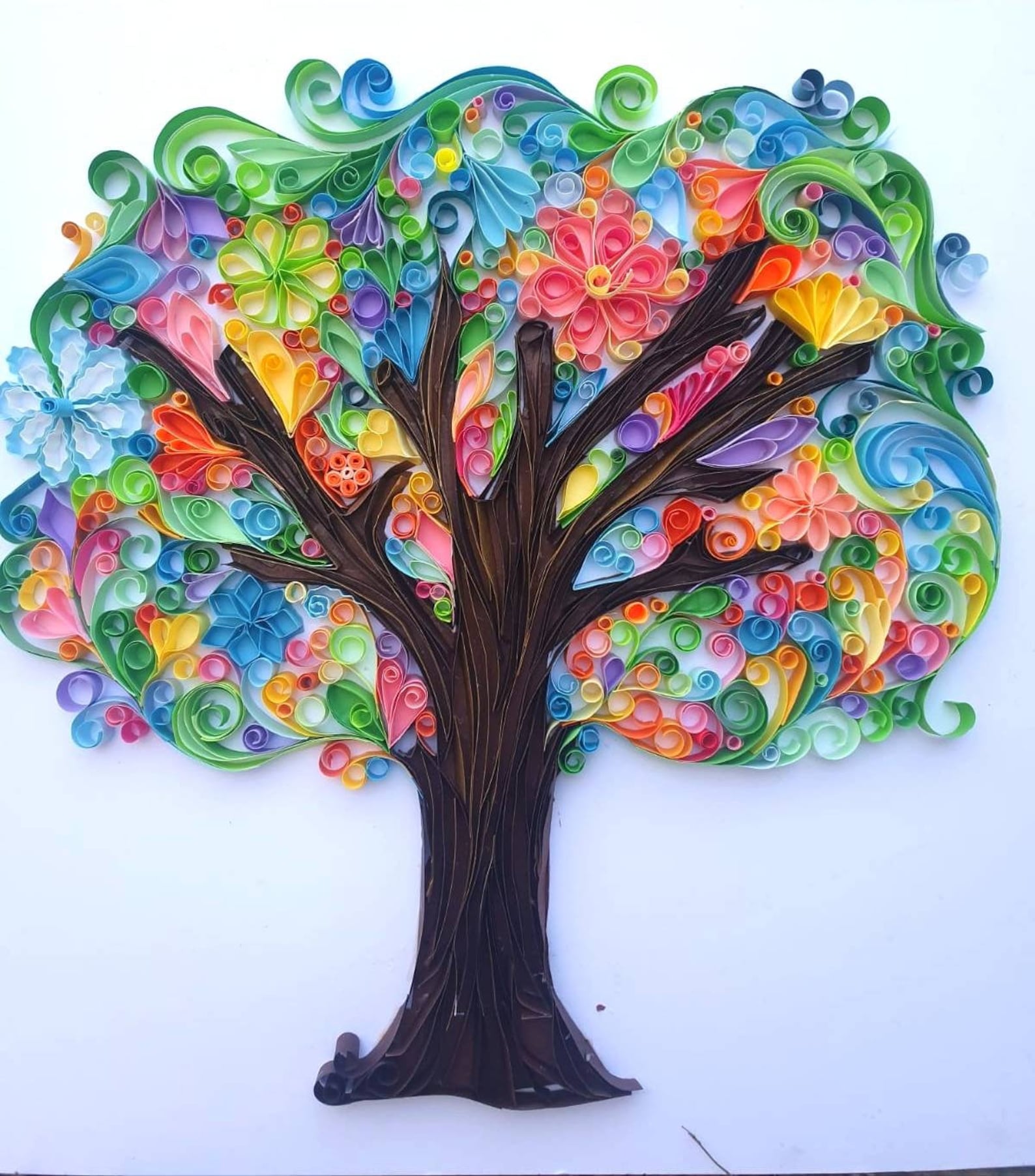 Quilling Paper Tree of Joytreeoflife Gift Wedding Tree - Etsy