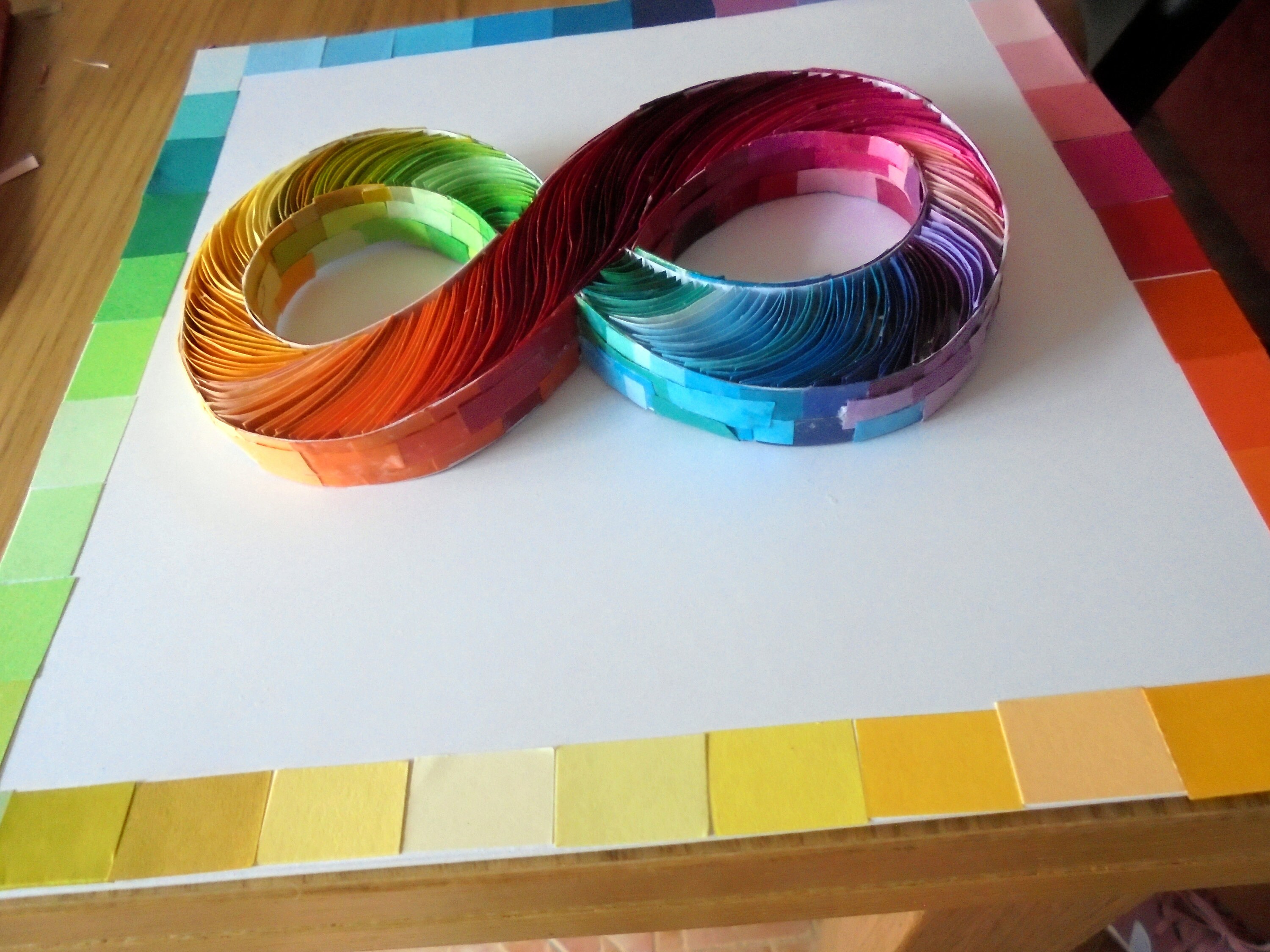 Quilling Rainbow Number Anniversary Quilling Numbers - Etsy España