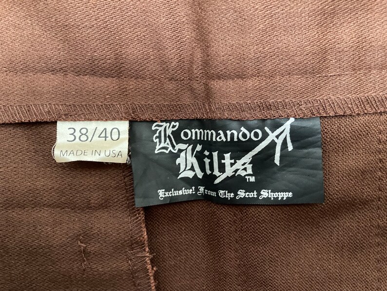 Vintage Kommando Kilts KILT 38-40 From the the Scot Store - Etsy