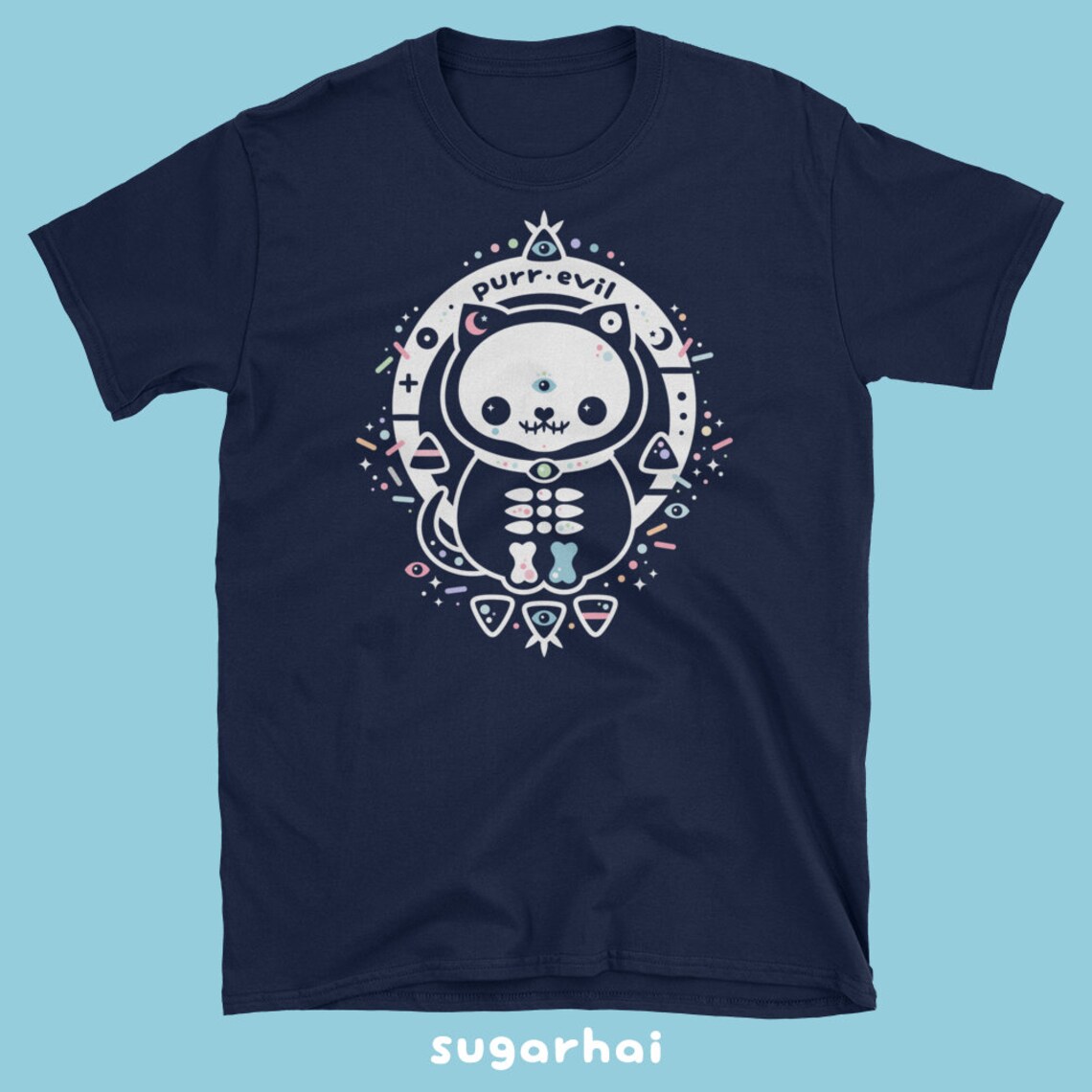 Pastel Goth Clothing Oversized Grunge Tops for Women Witch | Etsy