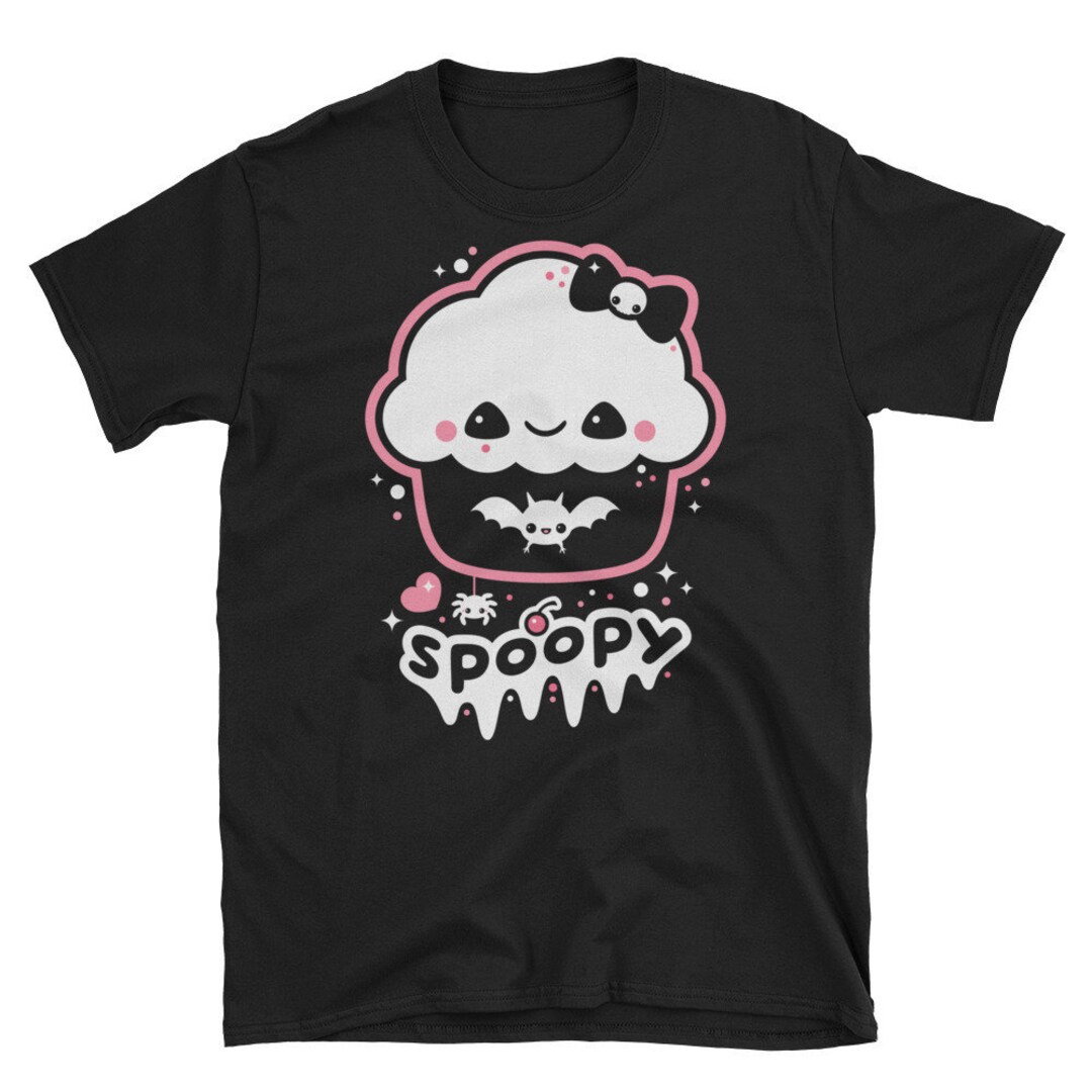 Spoopy Cute T-shirt, Pastel Goth Clothing, Spooky Kawaii, Creepy Cute ...