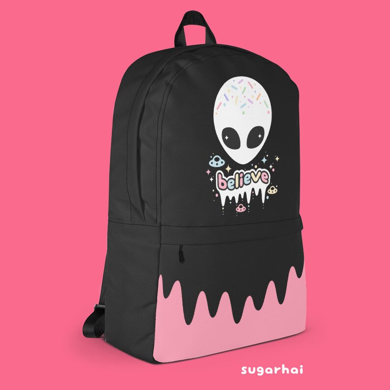 Alien Backpack, Tumblr, Soft Grunge Aesthetic, UFO, Alternative Fashion ...
