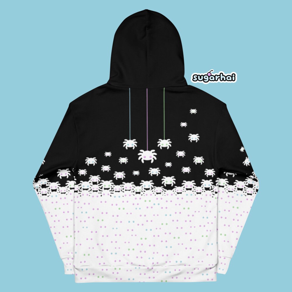 Spiderling Hoodie Pastel Goth Clothing Baby Spiders Plus - Etsy