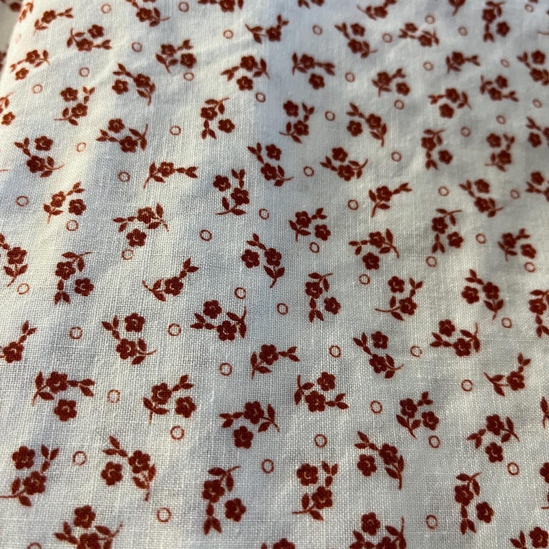 Tiny Print Fabric - Etsy