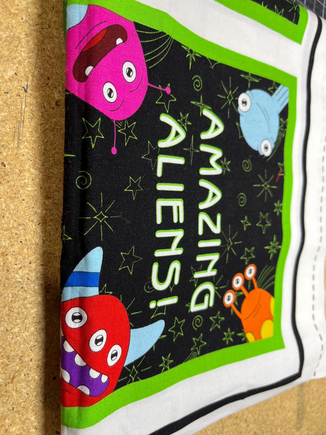 Sewing/quilting Kit: Amazing Aliens Fabric Soft Book #P25-012 - Etsy