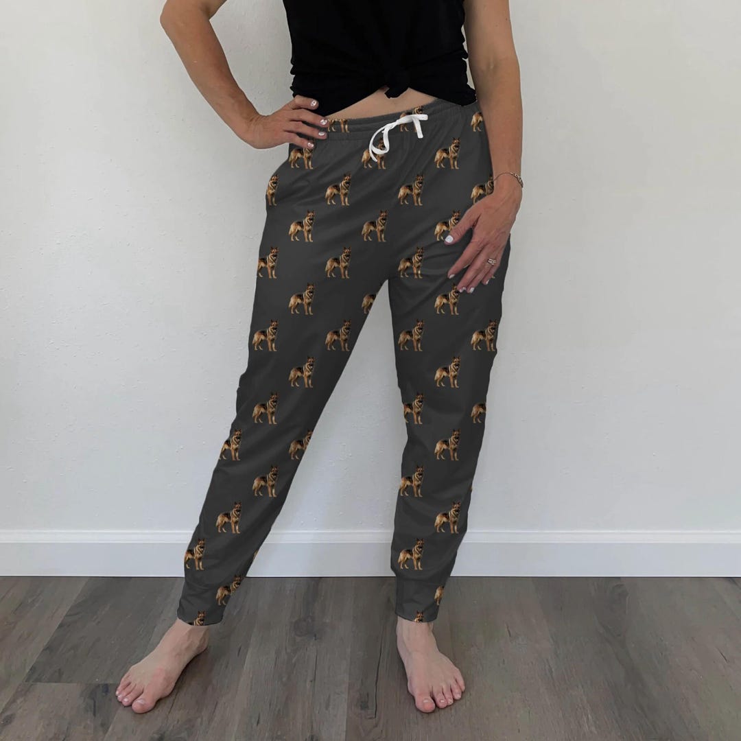 German Shepherd Pajama Pants German Shepherd Pjs GSD Pajamas Bottoms ...