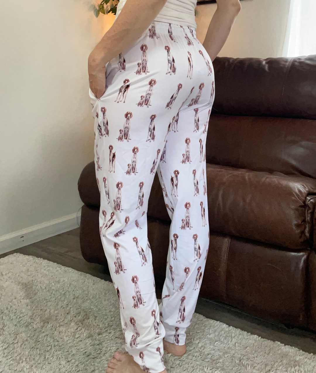 German Shorthaired Pointer Pjs, GSP Pajama Bottoms, GSP Pajama Pants ...