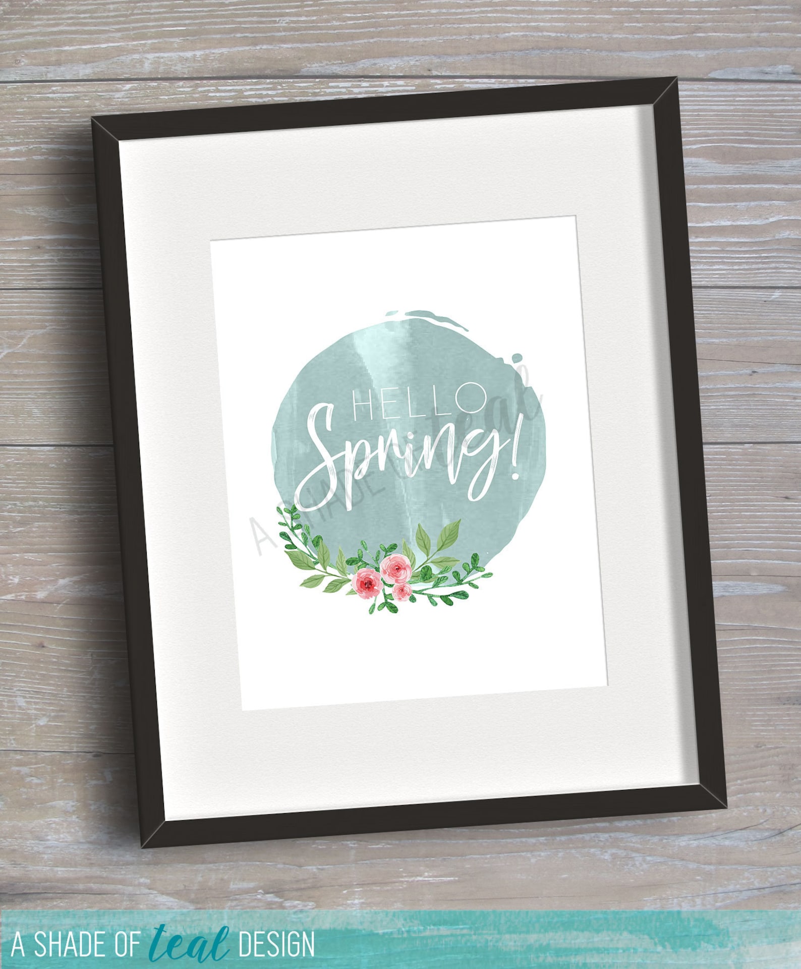 Hello Spring! Printable Sign V2 // INSTANT DOWNLOAD // Spring ...