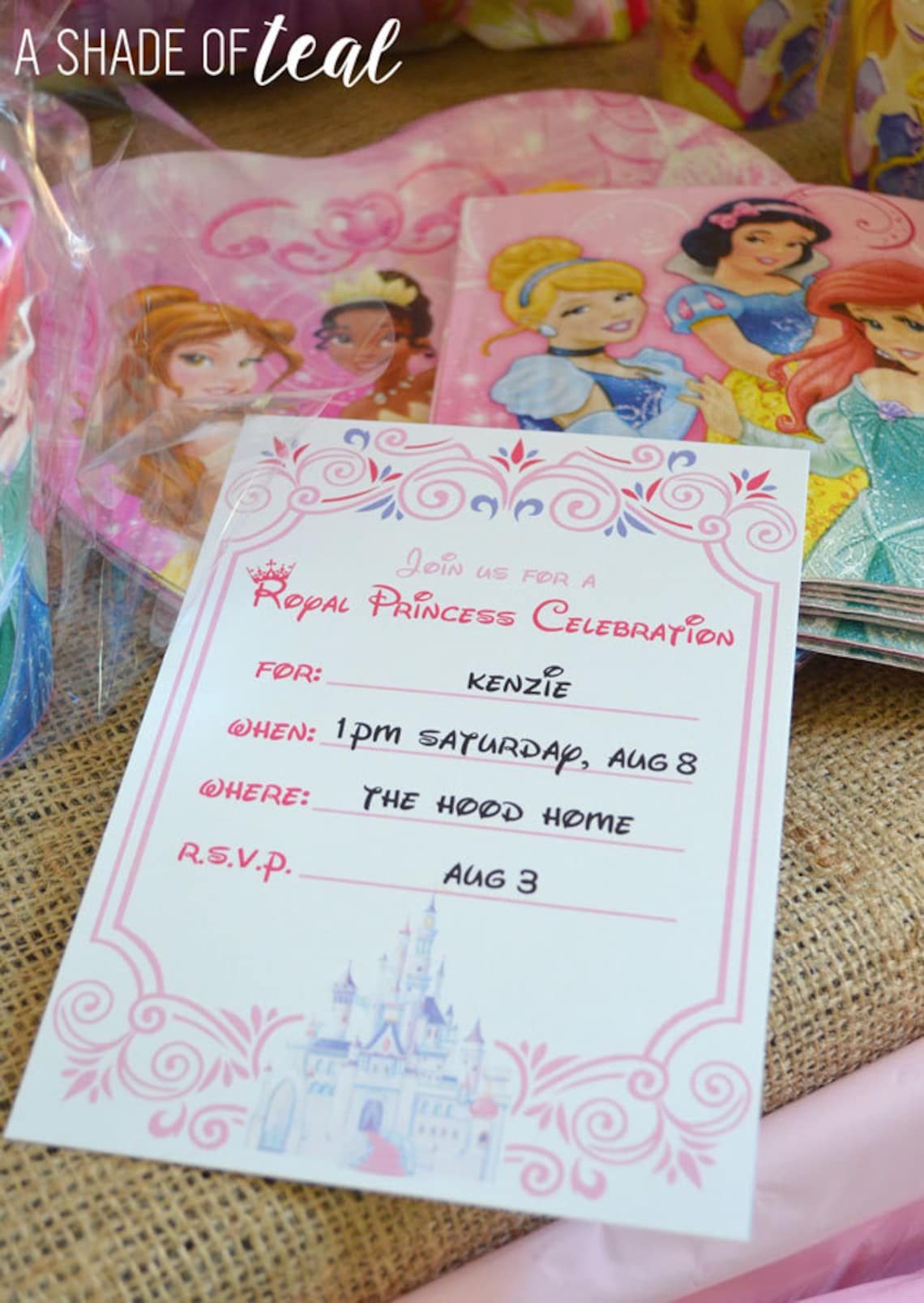 Princess Party Decor, Printable Package - Etsy