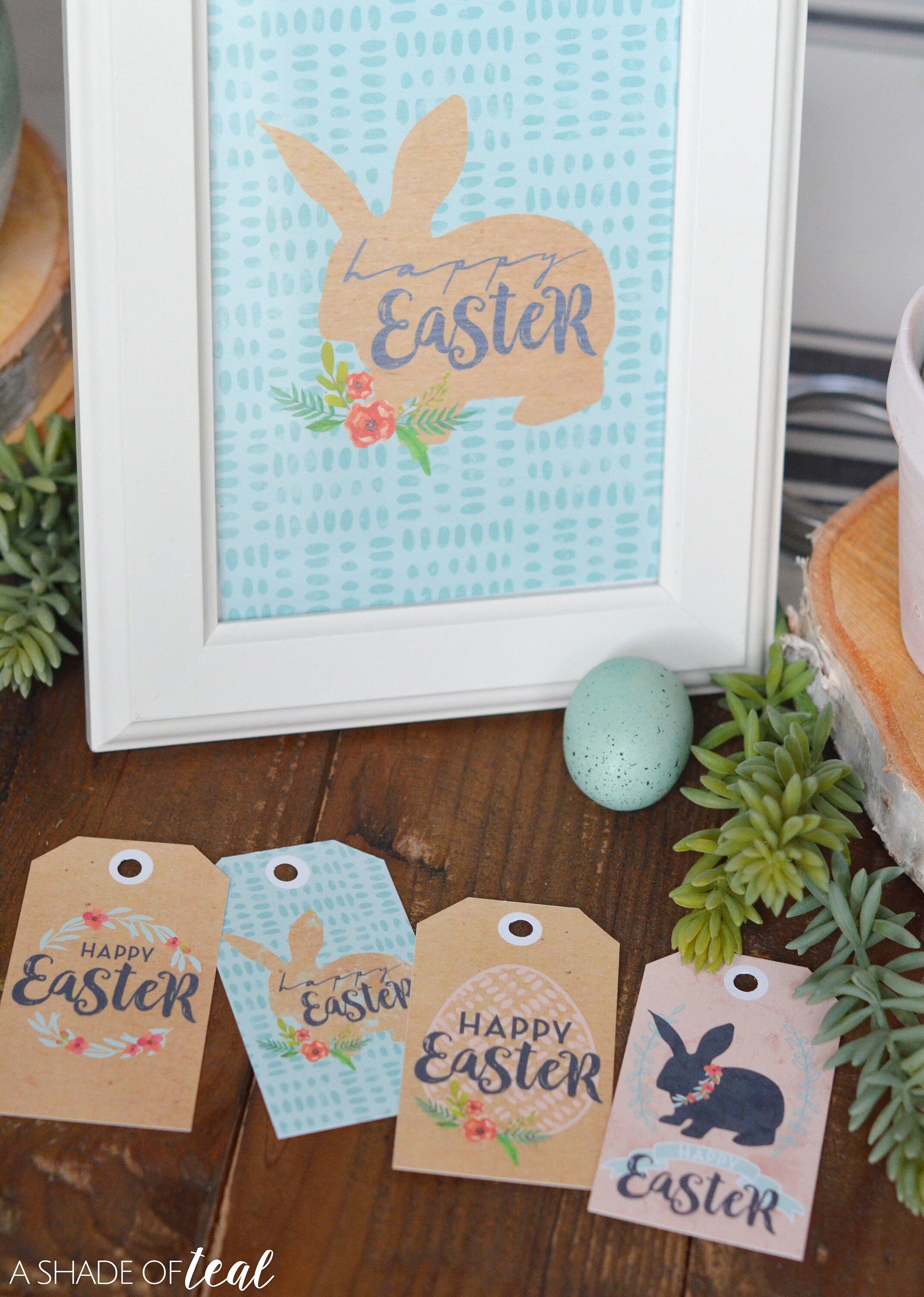 Easter Printable Gift Tags // INSTANT DOWNLOAD // Spring Easter ...