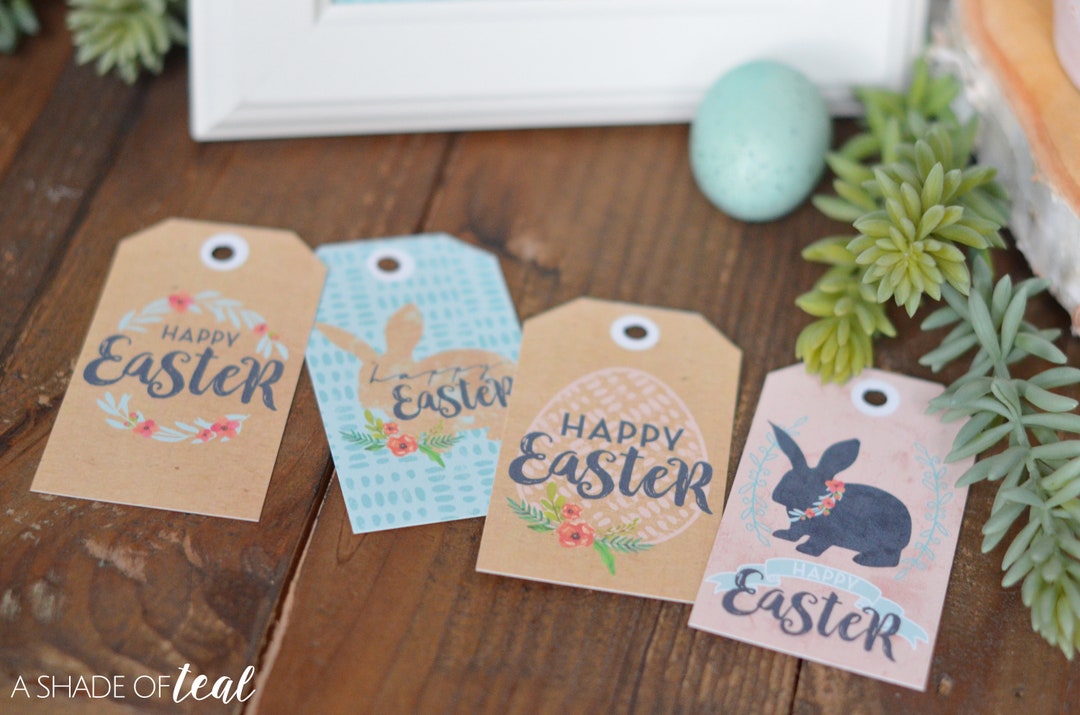 Easter Printable Gift Tags // INSTANT DOWNLOAD // Spring Easter ...