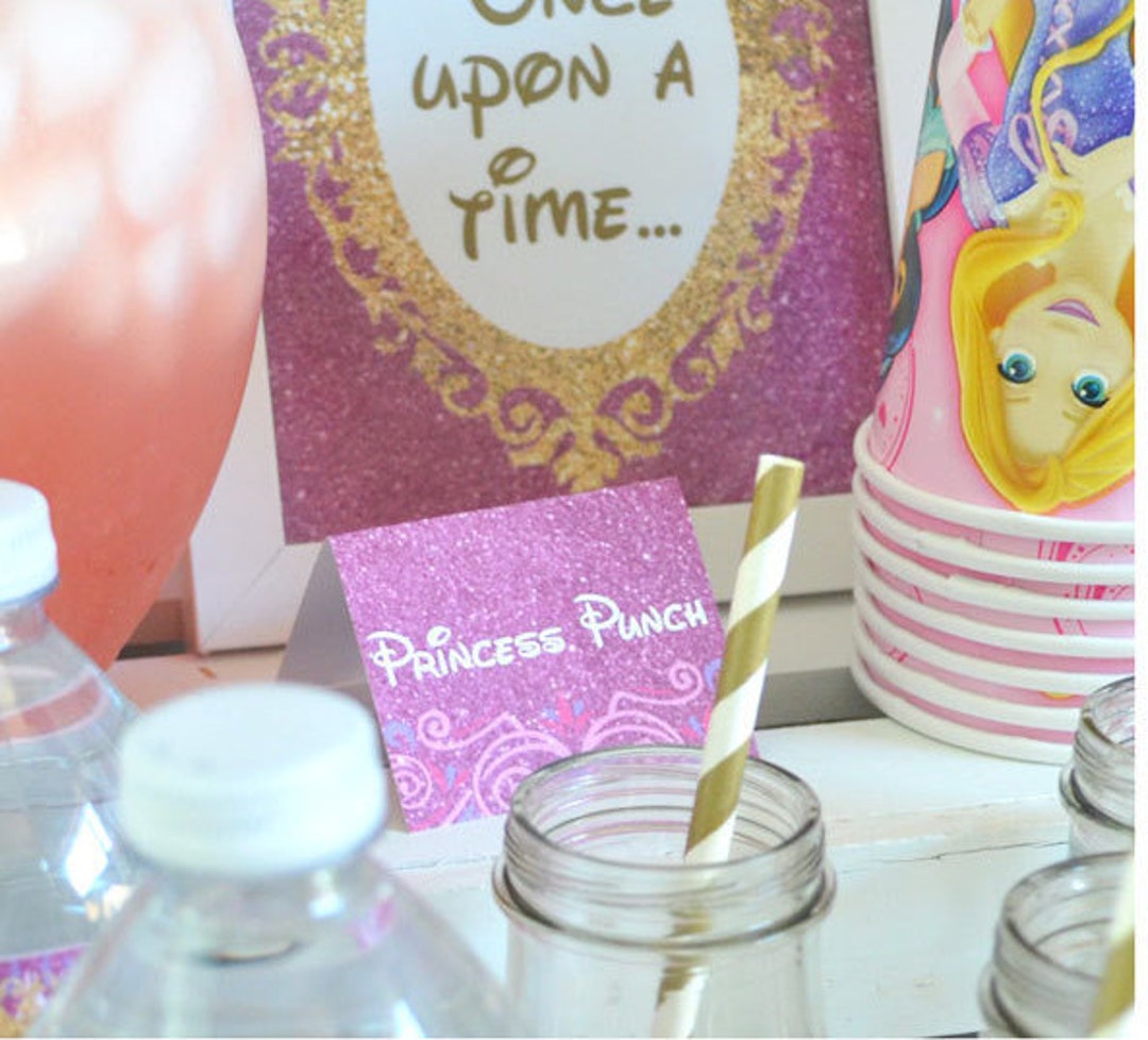 Princess "food" Sign Labels // INSTANT DOWNLOAD // Party Decor ...