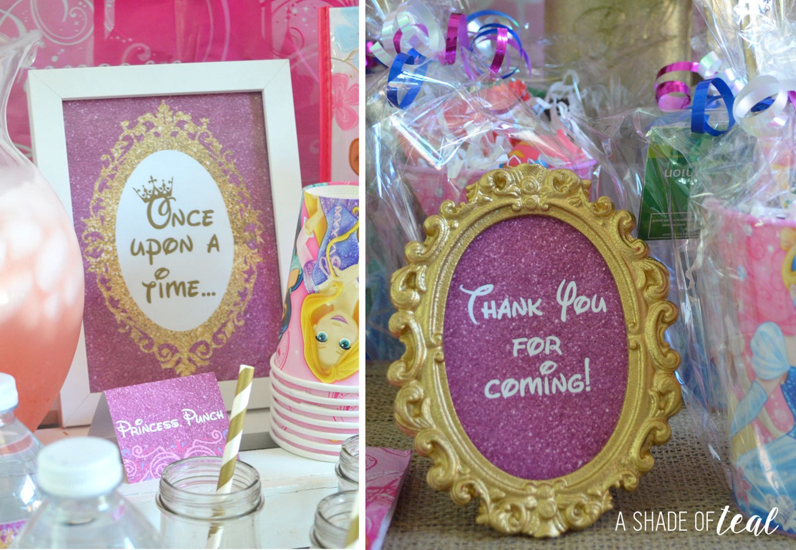 Princess Party Decor, Printable Package - Etsy