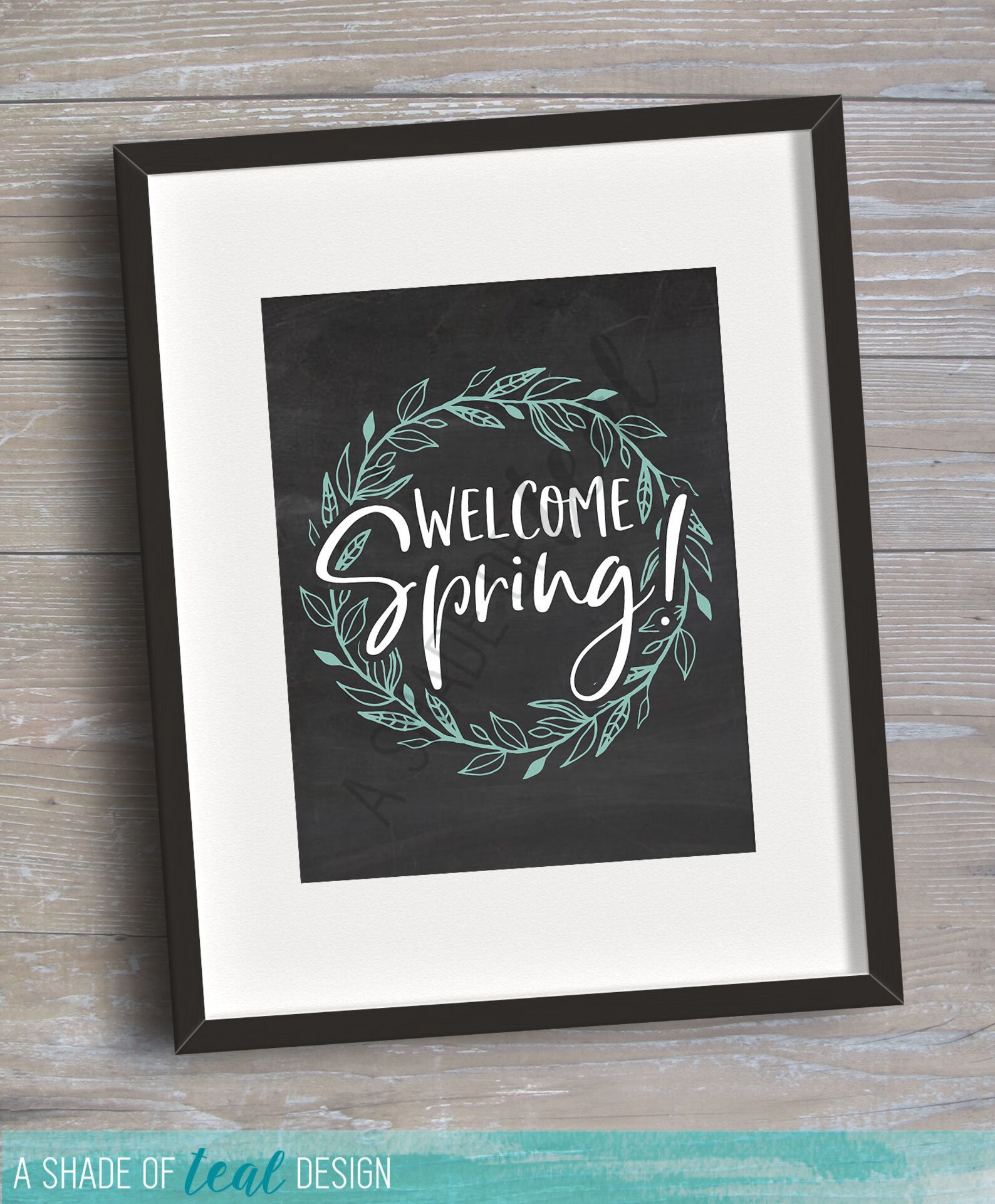 Welcome Spring! Printable Sign V4 // INSTANT DOWNLOAD // Spring ...