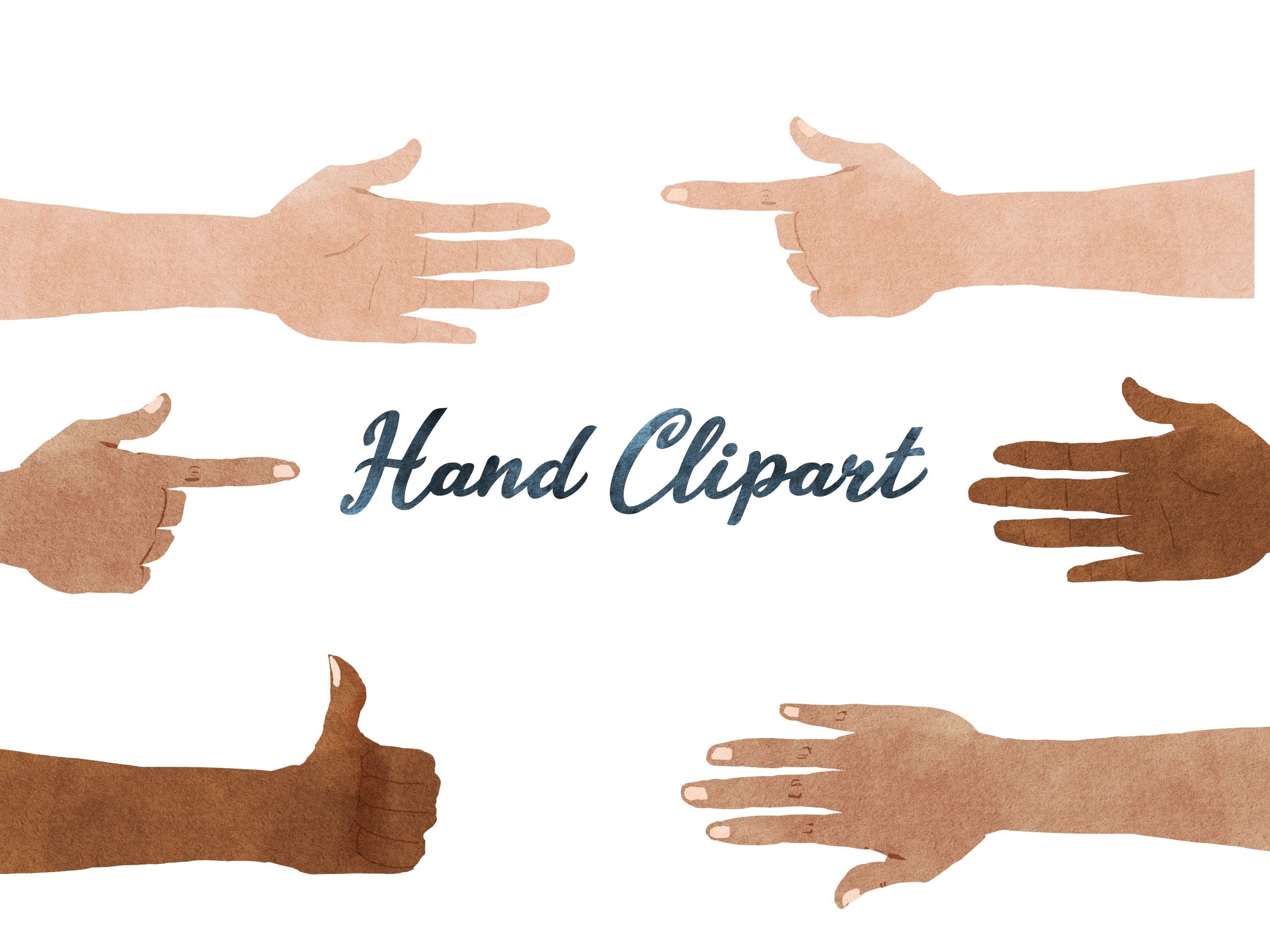 Clipart Pointing Hand