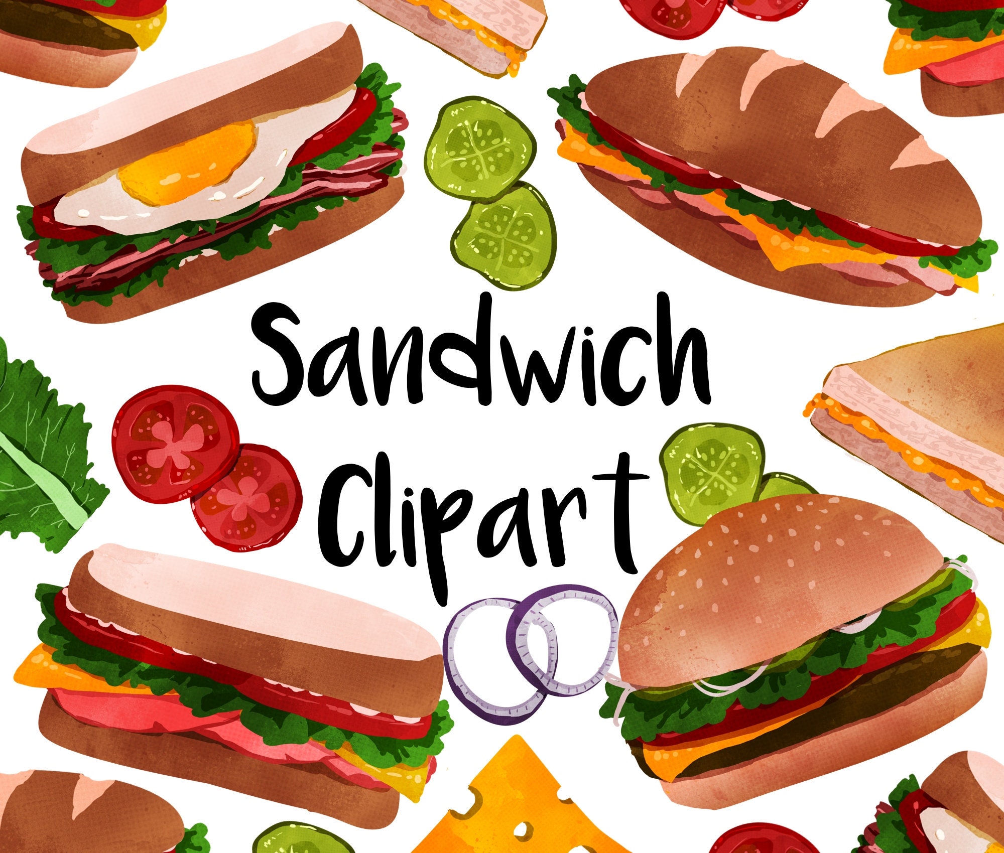 Sub Sandwich Clipart