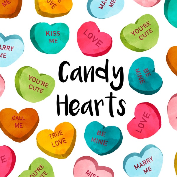 Valentine Heart Clipart - Etsy