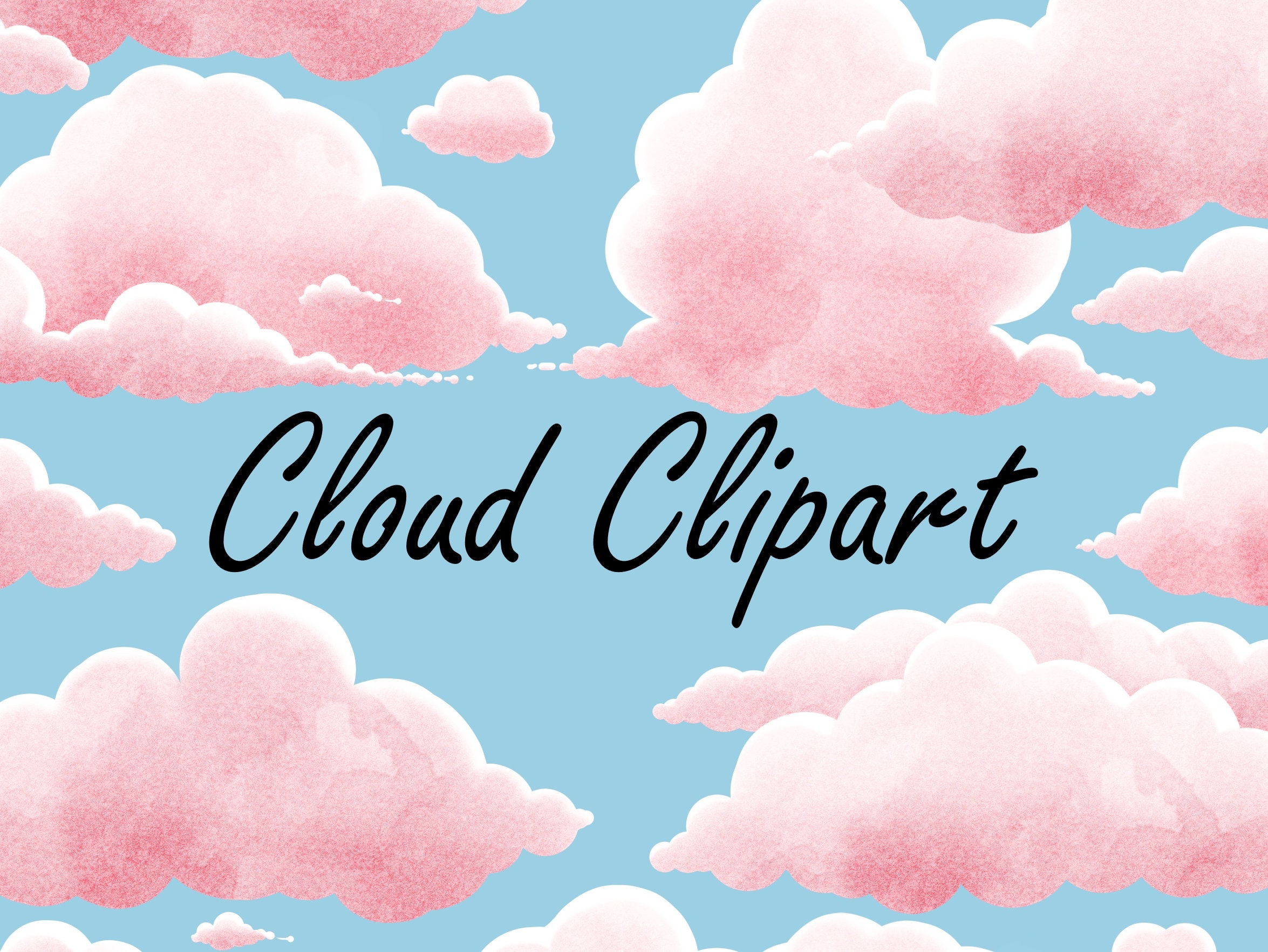 Pink Cloud Clipart