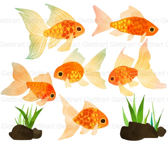 Clip Art Goldfish