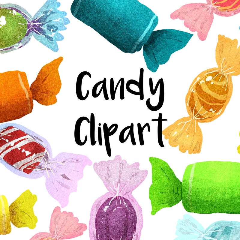 Candy Clipart - Etsy