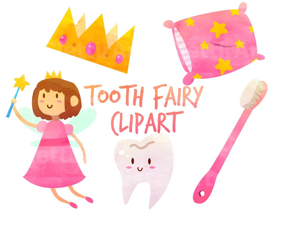 Toothfairy Clipart, Tooth Fairy Clipart, for Personal and Commercial ...