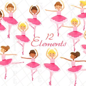 Ballerina Clipart, Ballerina Clip Art, Ballet Clipart for Personal and ...