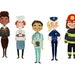 Job Clipart, Instant Download, Career Clip Art, Costumes, Halloween ...