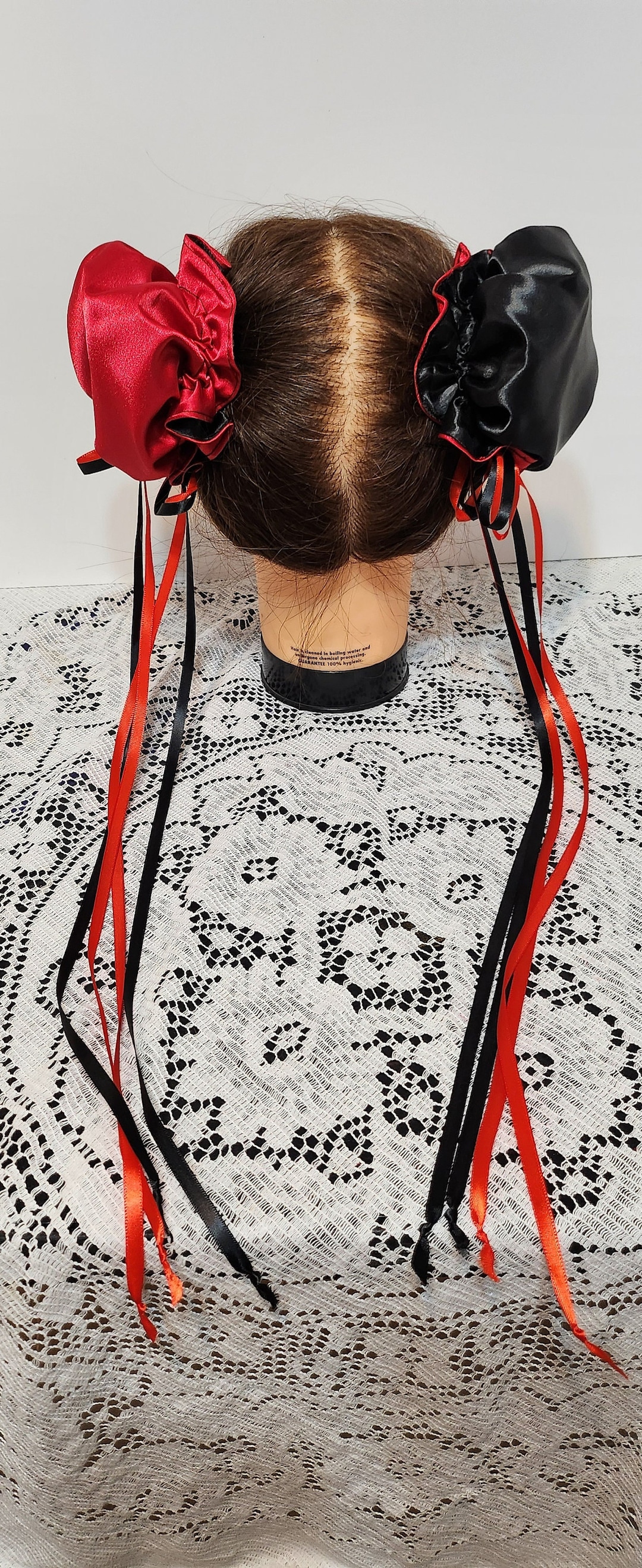 Reversible Satin Odango Bun Covers - Etsy