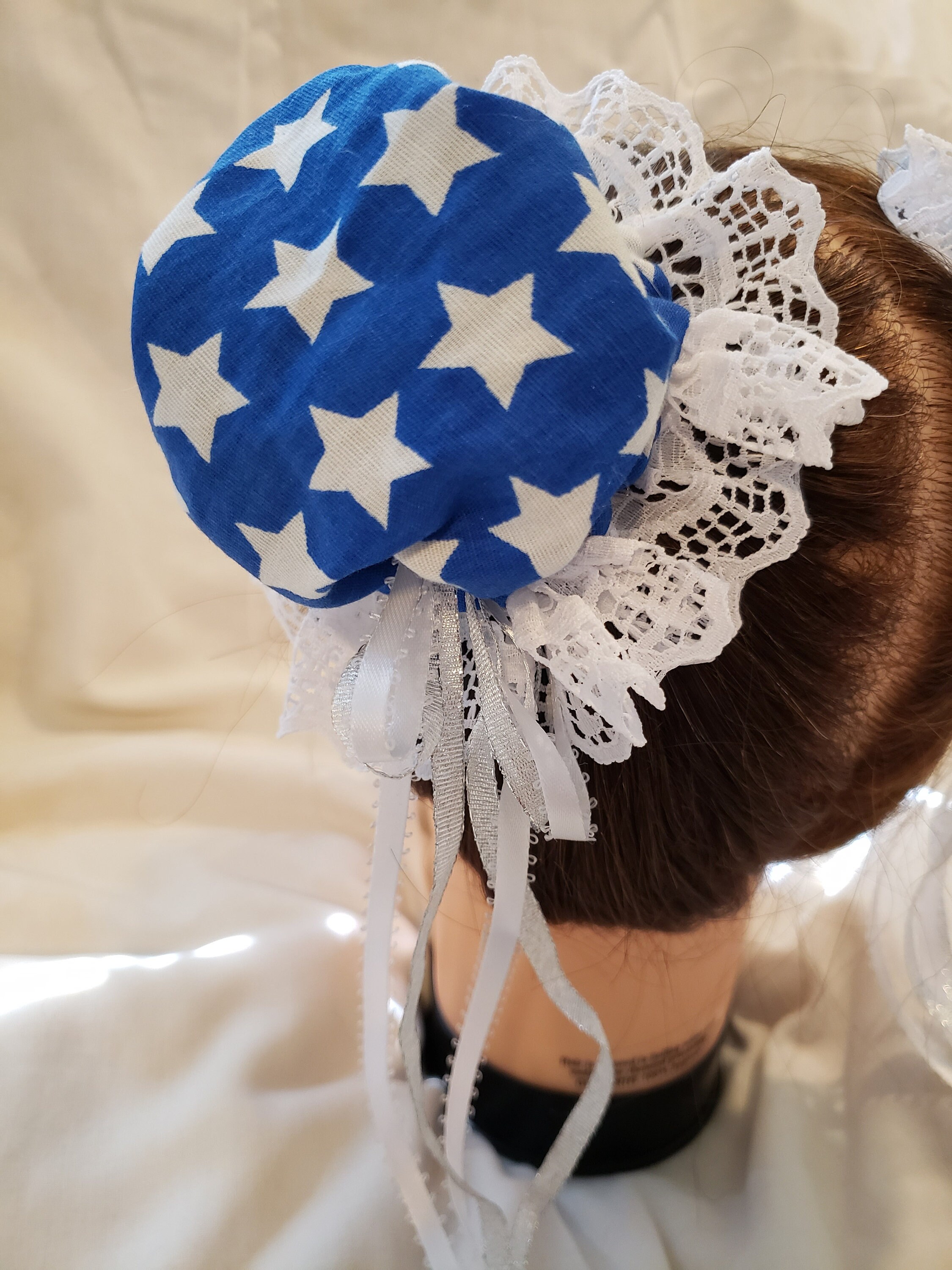 Reversible Blue and White Stars Bun Covers - Etsy