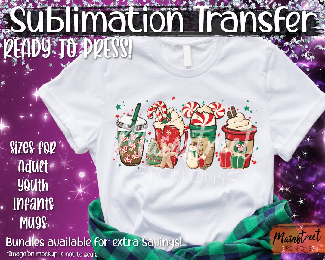 Sublimation Transfer Print Ready to Press Personalized Gifts Iron on ...