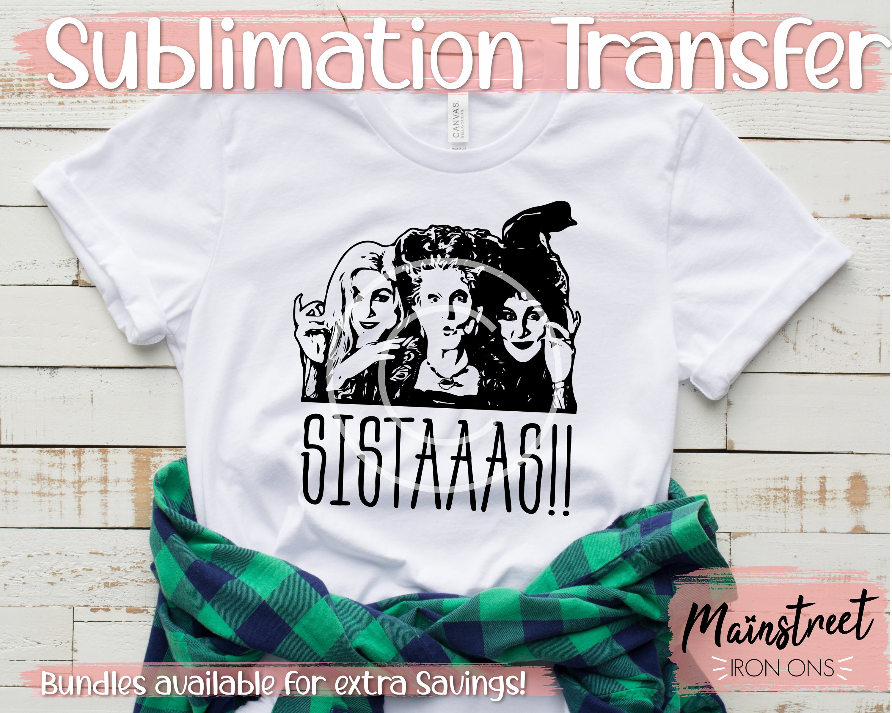 Hocus Pocus Sublimation Print Ready to Press Halloween - Etsy