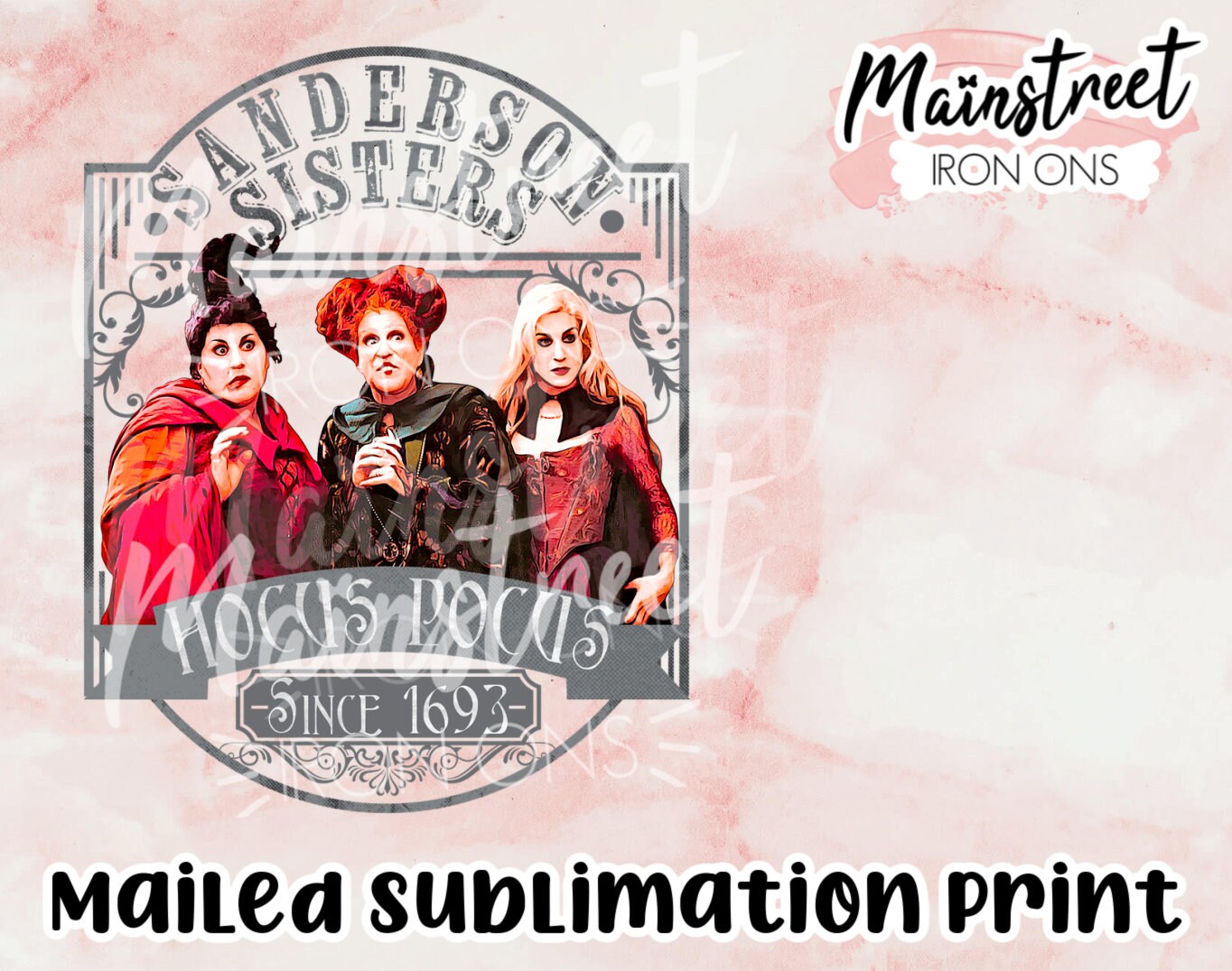 Hocus Pocus Sublimation Print Ready to Press | Etsy