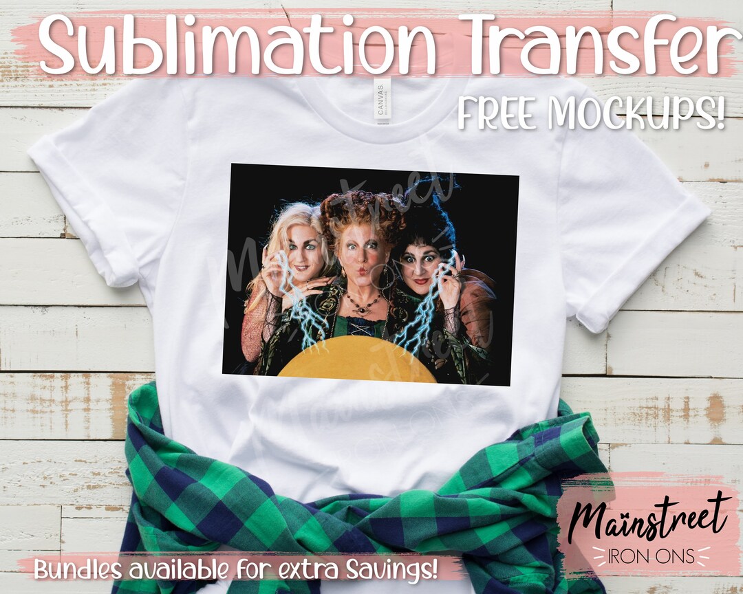 Hocus Pocus Sublimation Print Ready to Press - Etsy