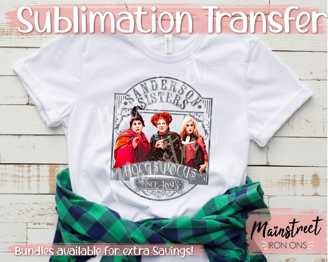 Hocus Pocus Sublimation Print Ready to Press - Etsy