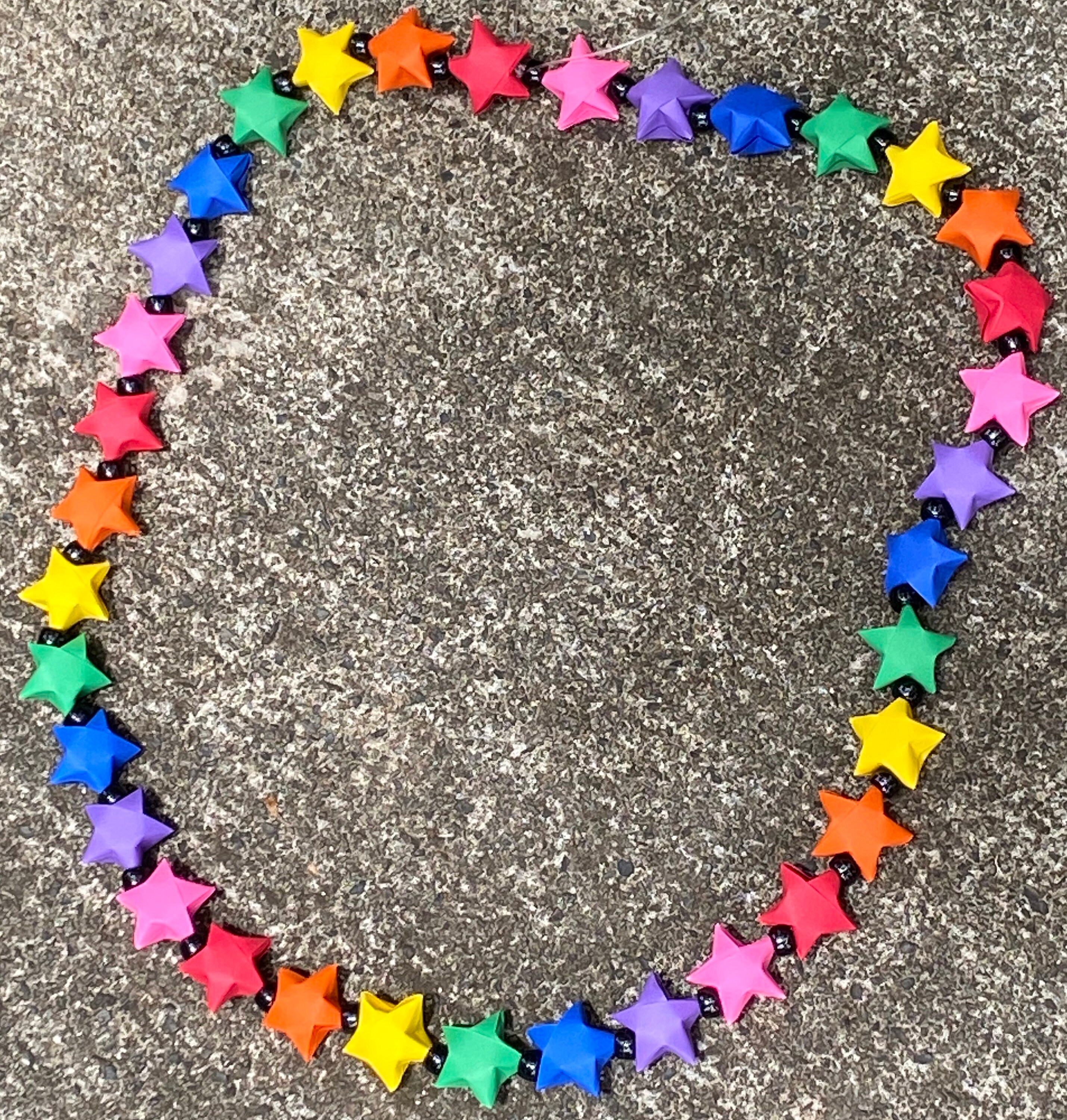 Lucky Puffy Star Lei (single Strand) - Etsy