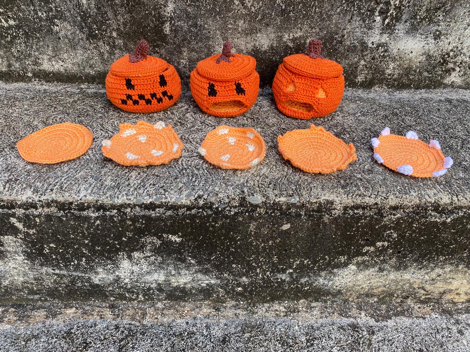 PATTERN Only-pumpkin Guts Coaster Set Crochet Pattern - Etsy