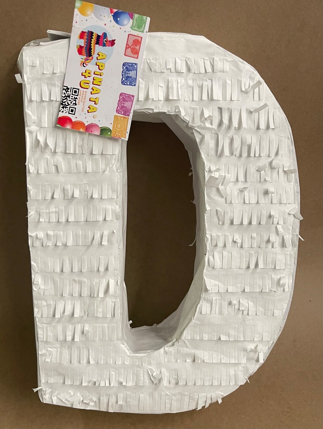Sale! Letter D Pinata 20" Tall Any Letter Any Color Create Your Own - Etsy